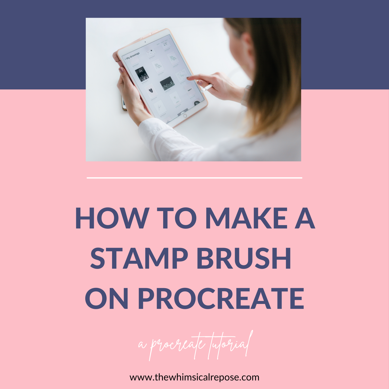 How to Make a Stamp Brush Procreate Tutorial | Illustration, Surface ...