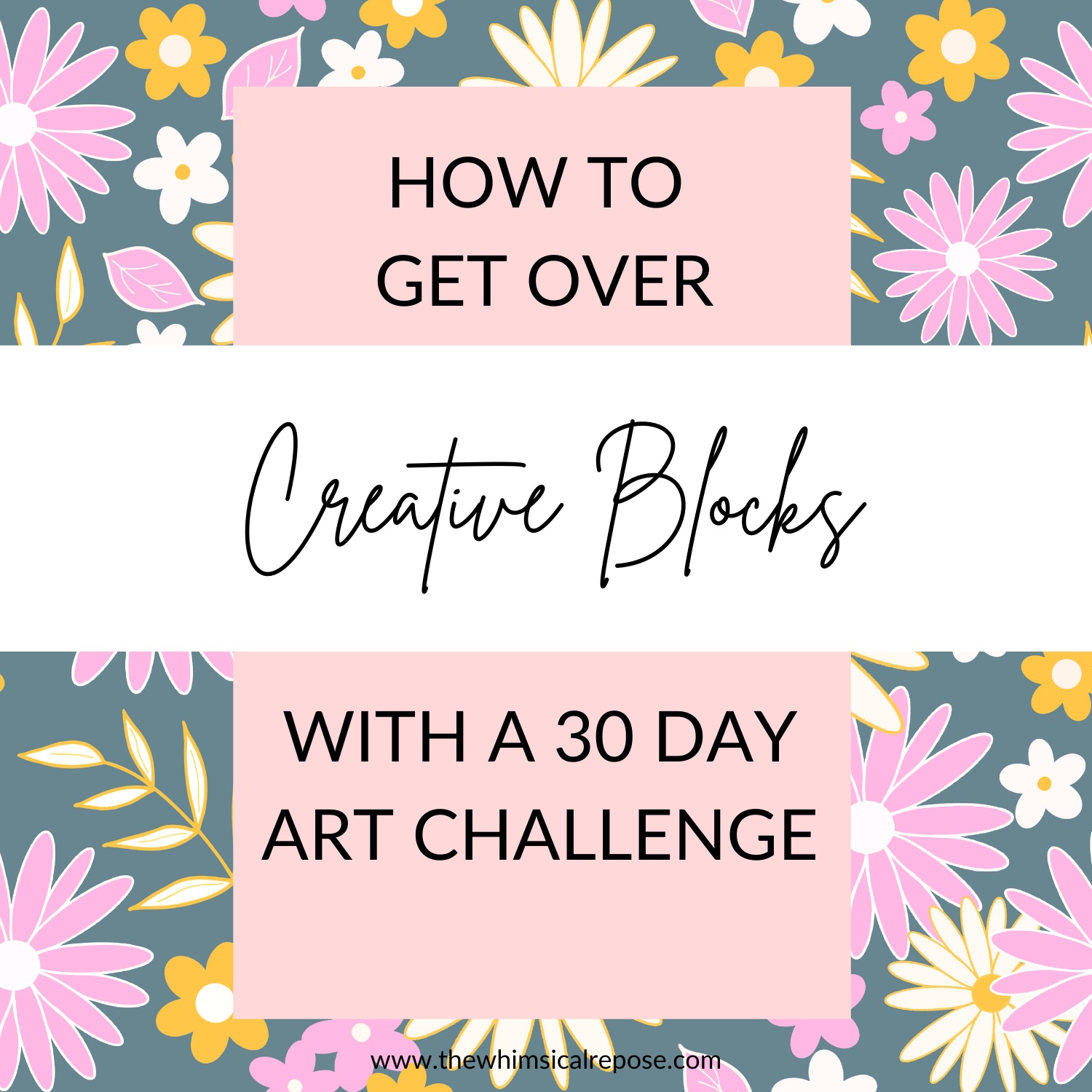 How To Get Over A Creative Block With A 30 Day Art Challenge ...